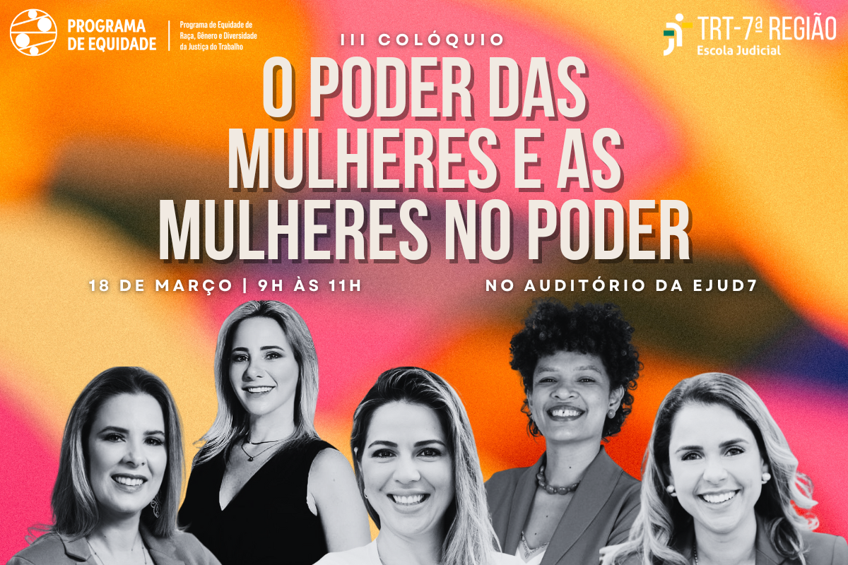 Iii Colóquio O Poder Das Mulheres E As Mulheres No Poder